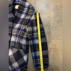 Wilfred | Jackets & Coats | Wilfred Free Aritzia Off Duty Plaid Wool Cocoon Jacket Size N Nwot ...